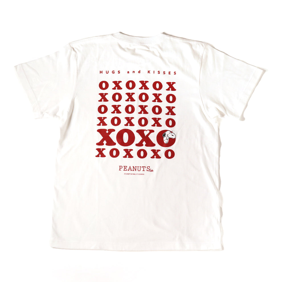 XOXO Tシャツ ホワイト – PEANUTS Cafe Online Shop