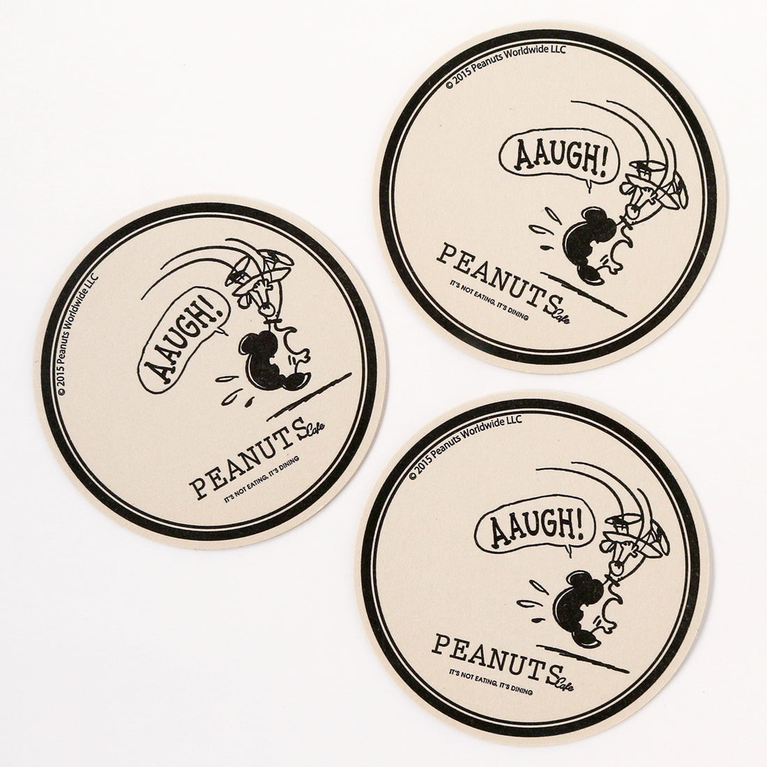 コースターセット コースター(C) AAUGH! – PEANUTS Cafe Online Shop