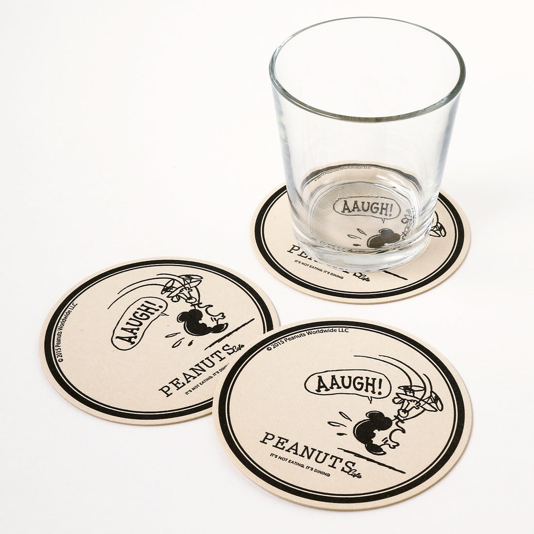 コースターセット コースター(C) AAUGH! – PEANUTS Cafe Online Shop